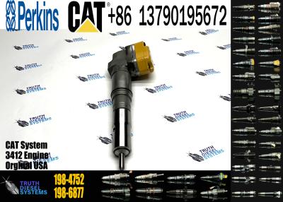 China CAT 3412 Truck Engine Fuel Injector 198-4752 104-3377 20R-0759 for Spray Valve System Spare Parts for sale
