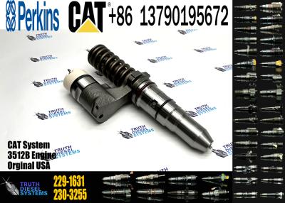 China Fuel Injector 229-1631 Common Rail Fuel Injector for CAT 3508B 3512B 3516B C-aterpillar Excavator Dozer Diesel Engine Parts for sale