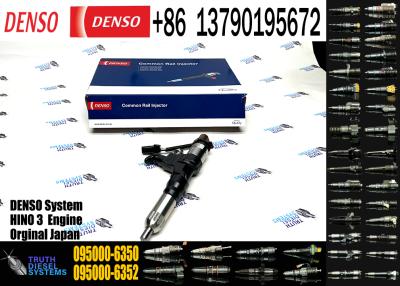 China High-Performance Common Rail Injector OEM Replacement 095000-6353 095000-6350 for HINO J05E Engine 23670-E0050 Compatible for sale