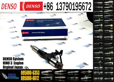 China Auto Engine Part 095000-6353 23670-E0050 Common Rail Fuel Injector for Kobelco SK200-8 Excavator Hino J05E Engine Parts for sale