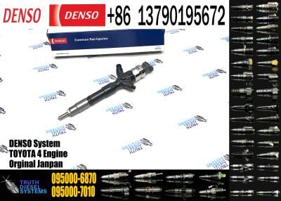 China 095000-6870 23670-39155 23670-30180 New GP Metal Common Rail Diesel Fuel Injector 1 Year Warranty for Land Cruiser for sale