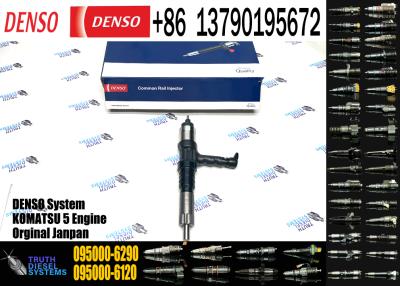 China New high-quality engine parts, high-pressure fuel common rail injector assembly 6218-11-3101 095000-6290 6245-11-3100 for sale