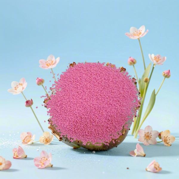Quality Pink Speckles Colorful Speckles Sodium Sulphate Speckles For Washing Powder Making for sale