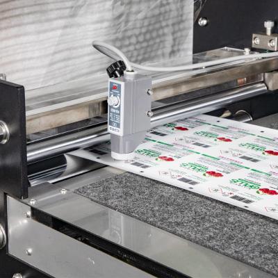 China Semi Rotary Label Die Cutting Vicut VR320 Multi Function Automatic Machine with Slitter for sale