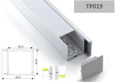 China Clipless Side Mount Deep Wide Aluminium Profile (TP019) for sale