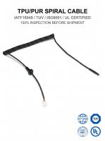 China TPU/PUR Coiled Cable for sale