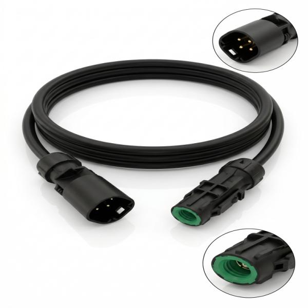 Quality HSD-4P-M to HSD-4P-F Adapter Cable for sale