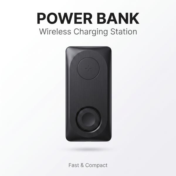Quality Mag‑Safe Wireless Power Bank 10000 mAh, PD Fast Charging for iPhone & Apple Watch for sale
