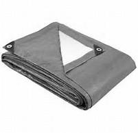 China lona polivinílica de la lona plástica impermeable color plata de los 4x5M &4X6M Sheet en venta