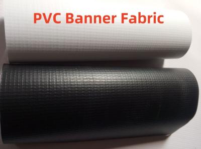 China Black/White PVC Blockout Flex Banner for Digital Printing for sale