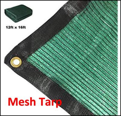 China Black Mesh Tarp /  Mesh  Truck Tarps  /Traier  Mesh Tarp for sale