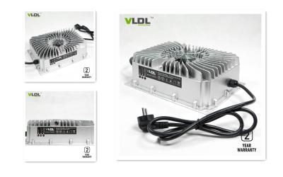 Cina 58.4V 20A impermeabilizzano il caricabatteria per LiFePO4 la batteria 110 a 230Vac in vendita
