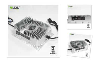 China 48V 58.4V 20A maken Batterijlader met Input Wereldwijd 90 ~ 264Vac 1200W van PFC waterdicht Te koop