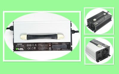 China Aluminum 25A 36V Lithium Batery Charger Fast 42V 43.8V Charging For Club Cars for sale