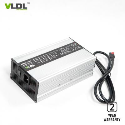 China Max 54.6V Or 58.4V 8A Smart Battery Charger For 48V Lithium Ion Battery Pack for sale