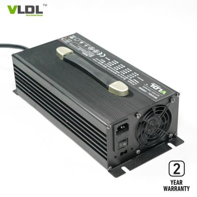 China ROHS 48 Volt 25 Amp Battery Charger With LCD Display Charging Status for sale
