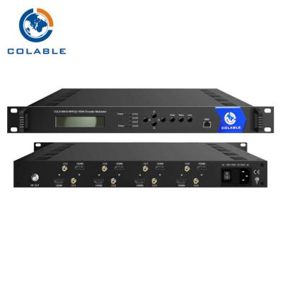 China Modulador do codificador do MPEG 2 Hdmi, 8 modulador COL5188H2 dos canais HDMI DVB à venda