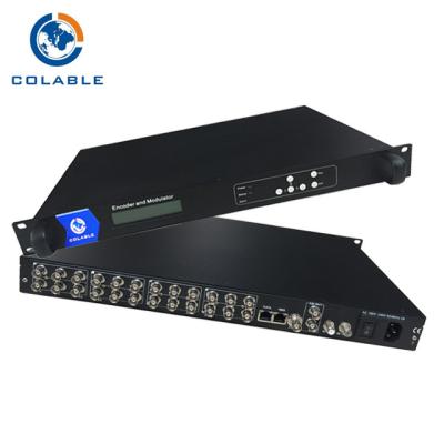 China Modulador do codificador da tevê SD de Digitas com 8 Ch avoirdupois a modulador do codificador de ISDB T RF à venda