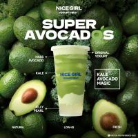 Quality Green Super Avocado Smoothie Nutritional Creamy Kale Leaves Smoothie For Natural for sale