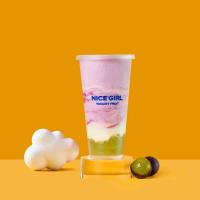 Quality Grape Fruit Bubble Tea Franchise Probiotic Refreshing Fruit Tea With Yogurt for sale
