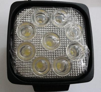 China 27W square hot sale  LED Vehicle working light , driving lamp OFF ROAD ,auto lamps ,foco faenero led,Led Work li   LWL03 for sale