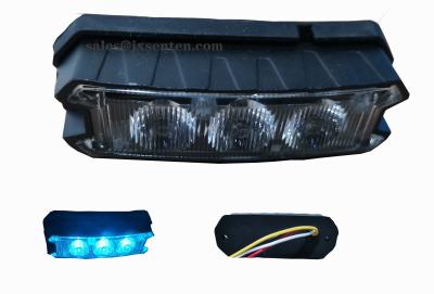 China 3W Blue Flashing  New LED Grille Light, 3 LEDs Strobe Light,led vamingsljus，LED-MAJAKKA，Luces de doble flash for sale