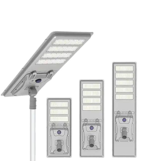 Solar street light operating in rainy conditions