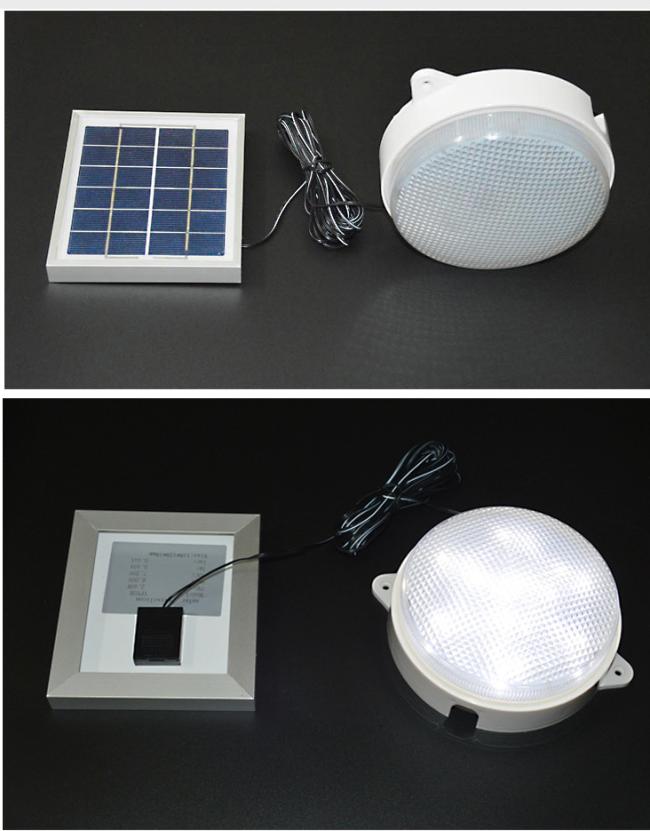 Solar Ceiling Light showing smart control modes