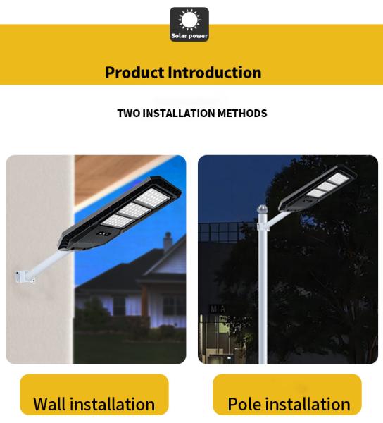 Quality Split-Type Solar Street Light with Die-Cast Aluminum Housing and Monocrystalline for sale