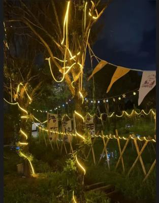 China Warm White Solar Fairy String Lights with 72-Hour Runtime and 2000mAh-5000mAh Battery for Multi-Scene Applications for sale