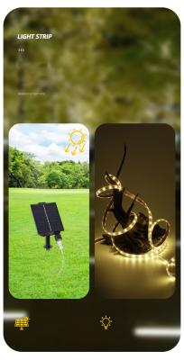China Warm White Solar Fairy String Lights with 72-Hour Runtime and 2000mAh-5000mAh Battery for Multi-Scene Applications for sale