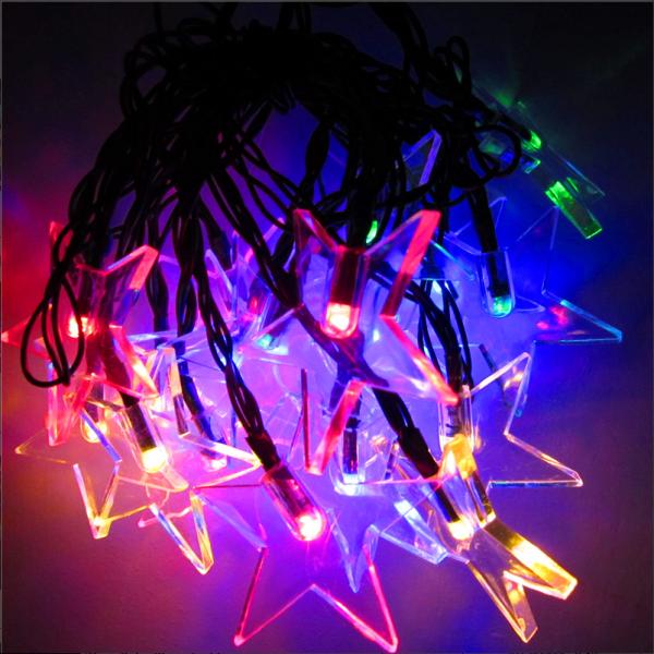 Quality Solar String Lights with 72 Hours Battery Life 5m/10m Length and 2200mAh Battery for Outdoor Festive Decorations for sale