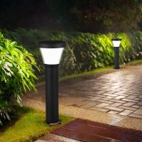 Quality Solar Powered Lawn Lights IP65 Weatherproof Pebble Design Garden Perimeter Lamp for sale