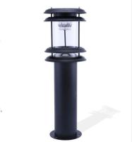 Quality Stainless LED Solar Lawn Light With Auto Color Switch For Patio Lawn Holiday for sale