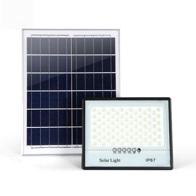 China IP65 Remote-Control Solar Flood Light for Outdoor Use for sale