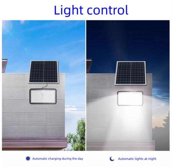Quality High Brightness LED Solar Flood Light With Intelligent Control For Patio for sale