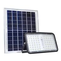 Quality Powerful Curved LED Solar Flood Light With Motion Sensor For Garden Lighting for sale