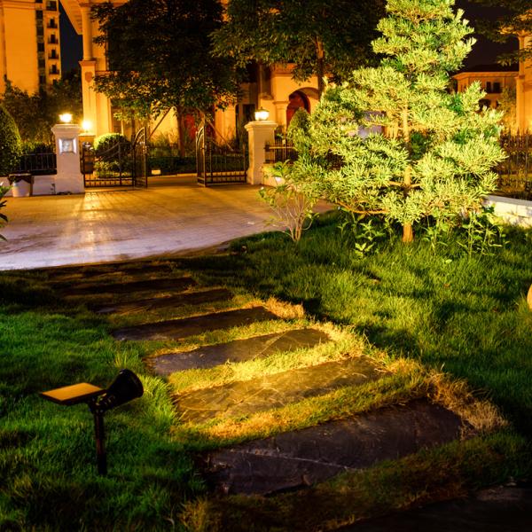 Quality IP65 LED Solar Flood Lamp Floodlight Solar Powered Waterproof Rain Resistant for sale