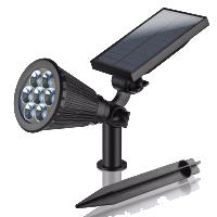 Quality Intelligent Illumination LED Solar Flood Light Solar Spot Light IP65 Li Battery for sale