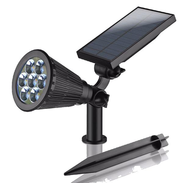 Quality Intelligent Illumination 	LED Solar Flood Light Solar Spot Light IP65 Li Battery for sale
