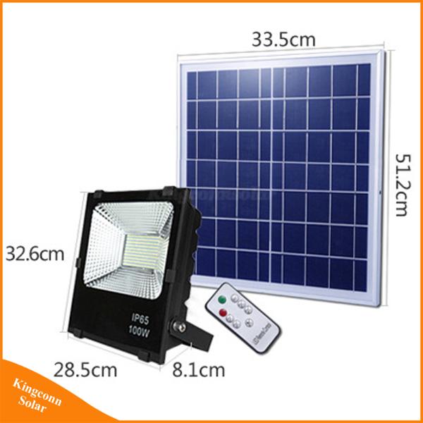 Quality IP67 Waterproof LED Solar Flood Light With High Efficiency Motion Sensor for sale