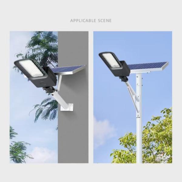 Quality Height Split LED Solar Street Light Compact Panel For Garden Landscapes for sale