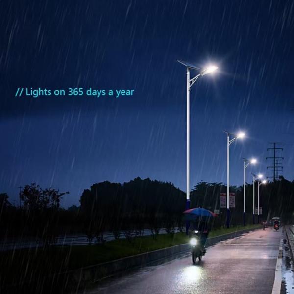 Quality Height Split LED Solar Street Light Compact Panel For Garden Landscapes for sale
