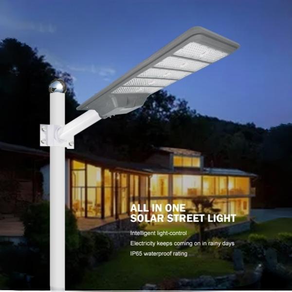 Quality Integrated Solar Street Light With High Efficiency Lithium Battery For Tropical for sale