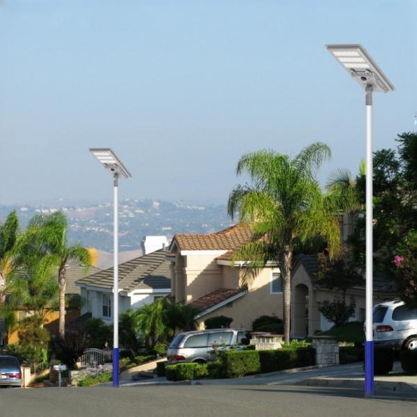 Quality IP65 Waterproof Solar Street Light Integrated With Motion Sensor Sidewalk for sale