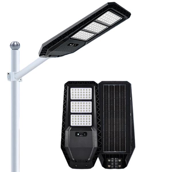 Quality Smart Integrated LED Solar Street Light With IP65 Intelligent Light Control Radar Motion Sensor for sale