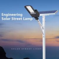 China Split LED Solar Street Light with All-Weather Adjustable Brightness for Backyard for sale