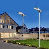 China LED Solar Street Light With Timing Function Adjustable Brightness for Stadium Surroundings for sale