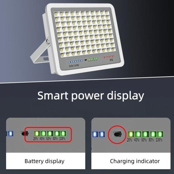 Quality LED Solar Flood Light With Remote Control Adjustable Brightness for Outdoor for sale