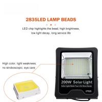 China Ultra Bright Solar Security Flood Light Motion Activated 50ft Detection Range for sale
